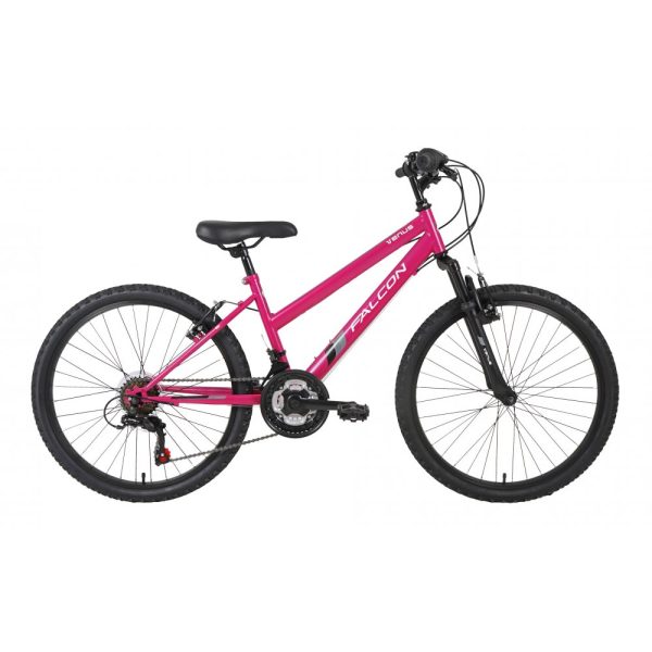 Venus 24″ Kids Mountain Bike – Pink - hargreaves-cycles